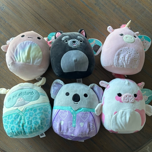 Squishmallows | Toys | Squishmallows Six Item Stuffed Animal Bundle ...